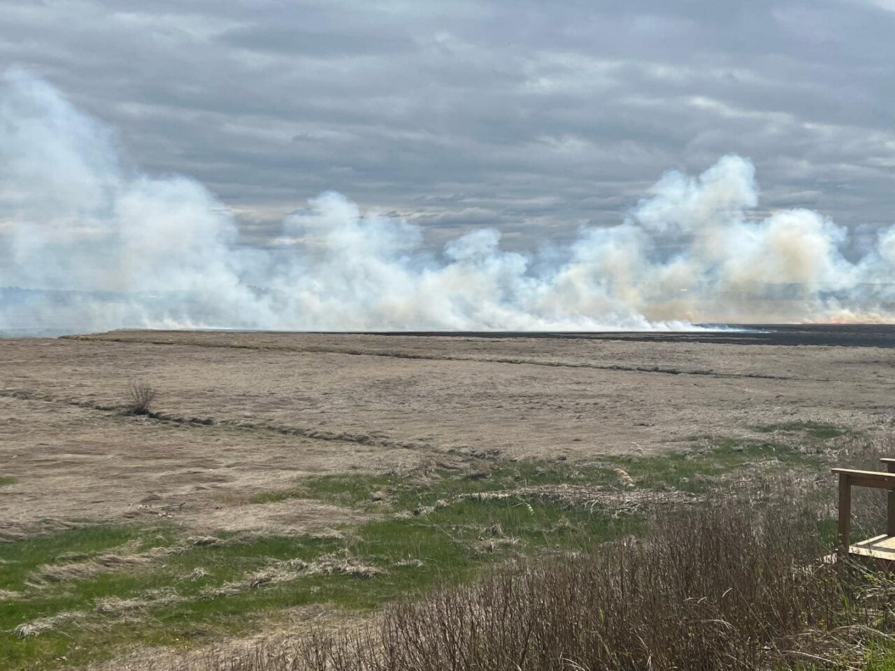 Marshfield, Duxbury Fire Departments Respond to Four-Acre Brush Fire ...