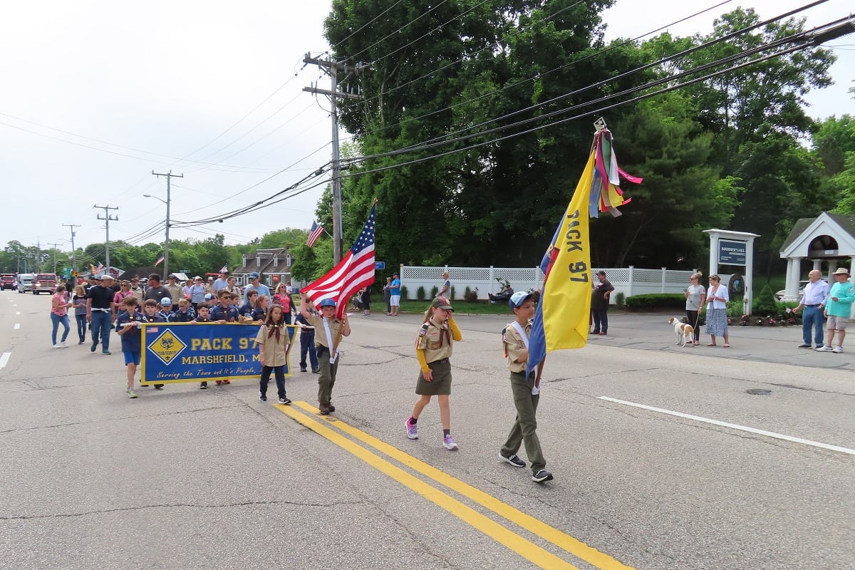 Marshfield Holds Memorial Day Parade, Ceremony | WATD 95.9 FM